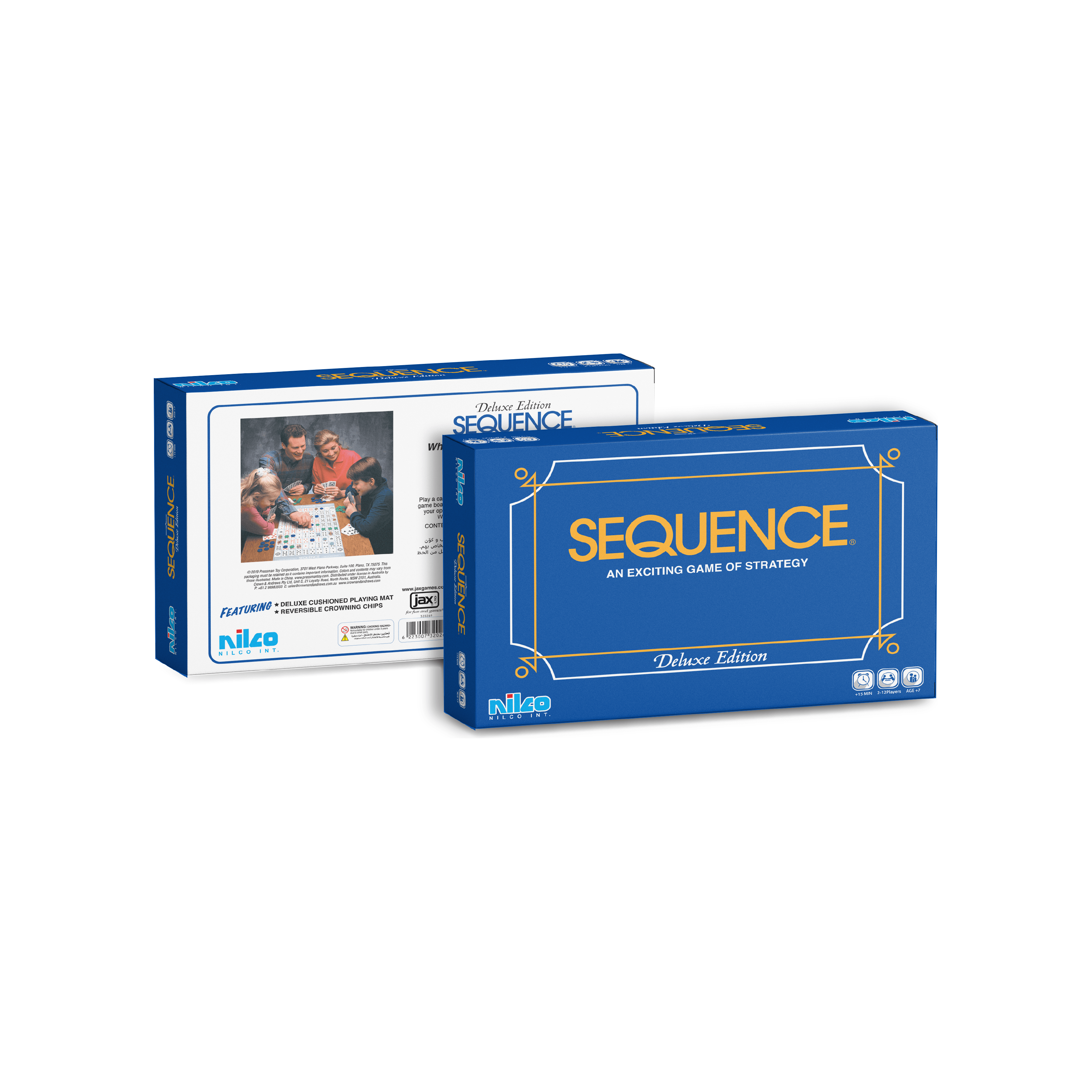 Nilco Sequence Deluxe Edition Card Game – BumbleToys