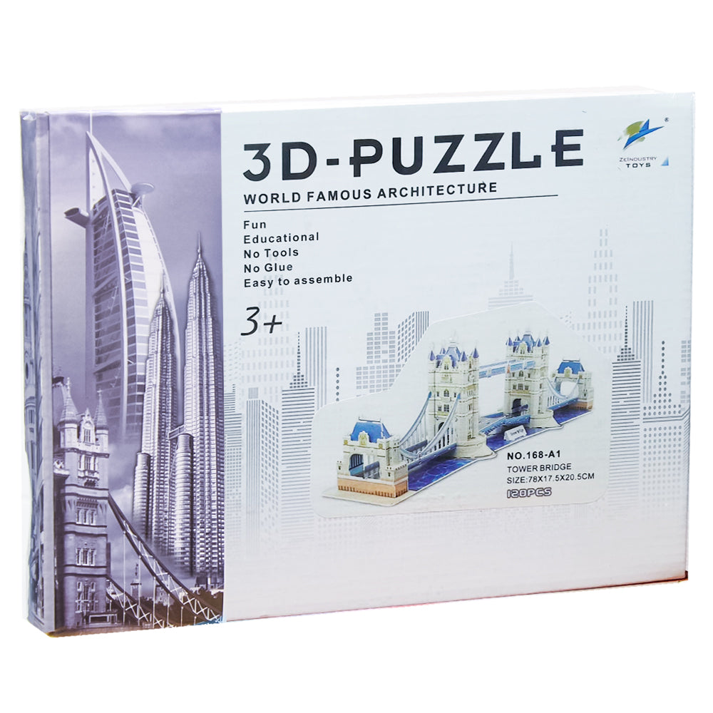 Zeindustry Tower Bridge 3D Model Kit - Spans 79cm | Bumble Toys ...