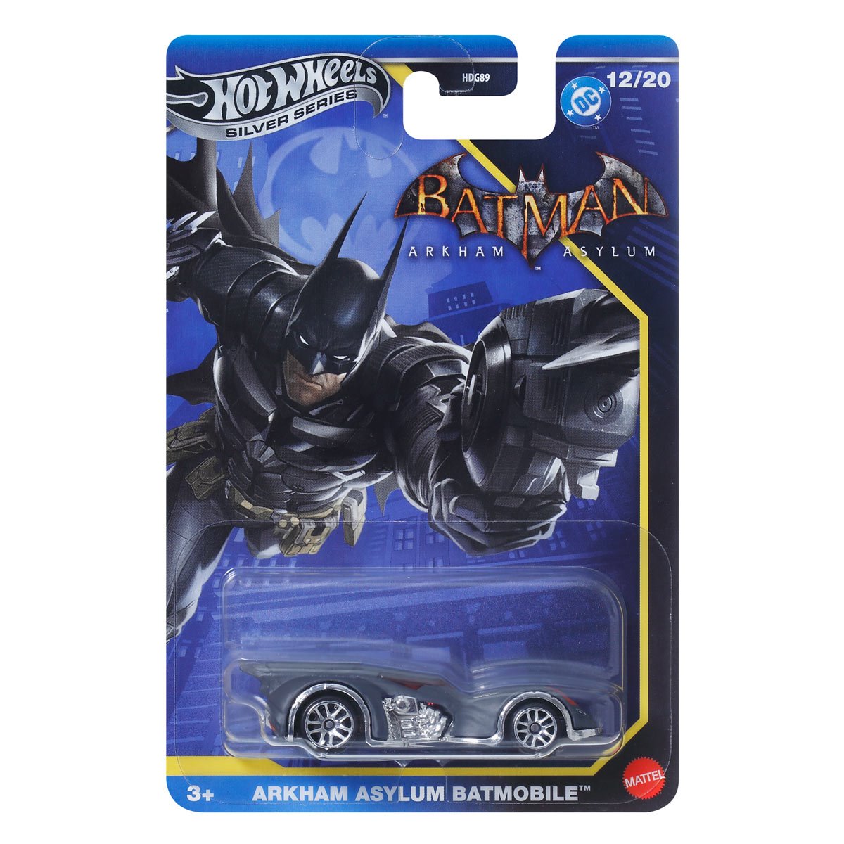 Hot wheels Silver Series Batman - Arkham Asylum Batmobile – BumbleToys