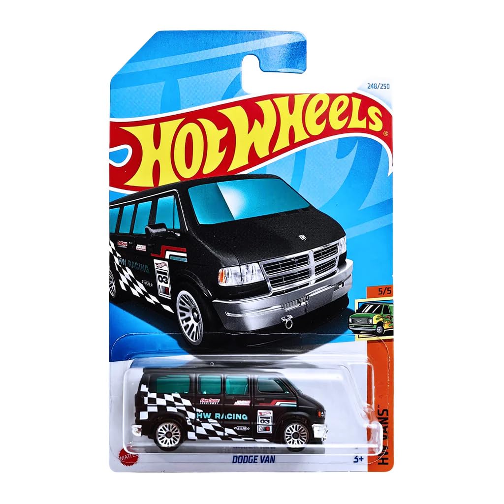 Hot Wheels HW VANS - DODGE VAN – BumbleToys