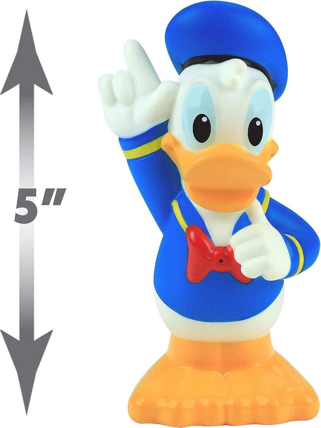 Disney Junior Mickey Mouse Bath Toy Set, Includes Mickey Mouse, Donald ...