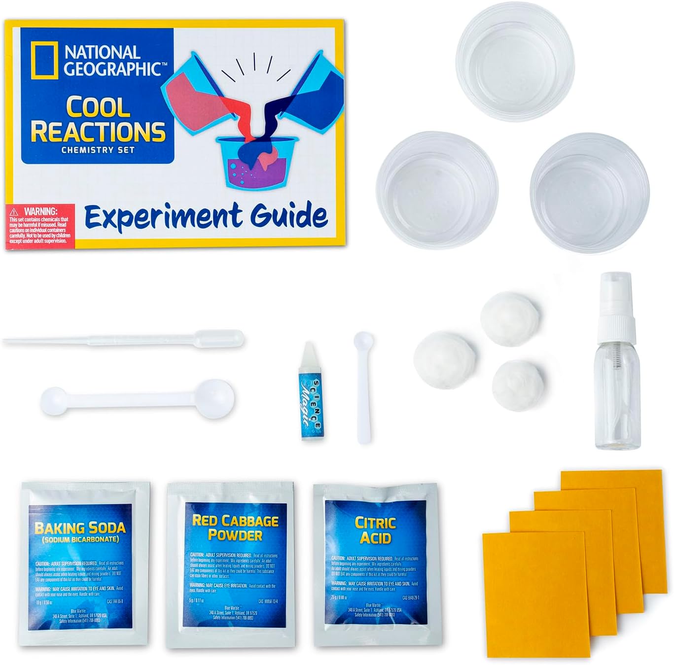 National Geographic cool reactions chemestry kit – BumbleToys