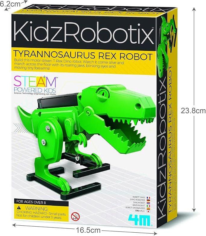 4M - KidzRobotix - Tyrannosaurus Rex Robot – BumbleToys