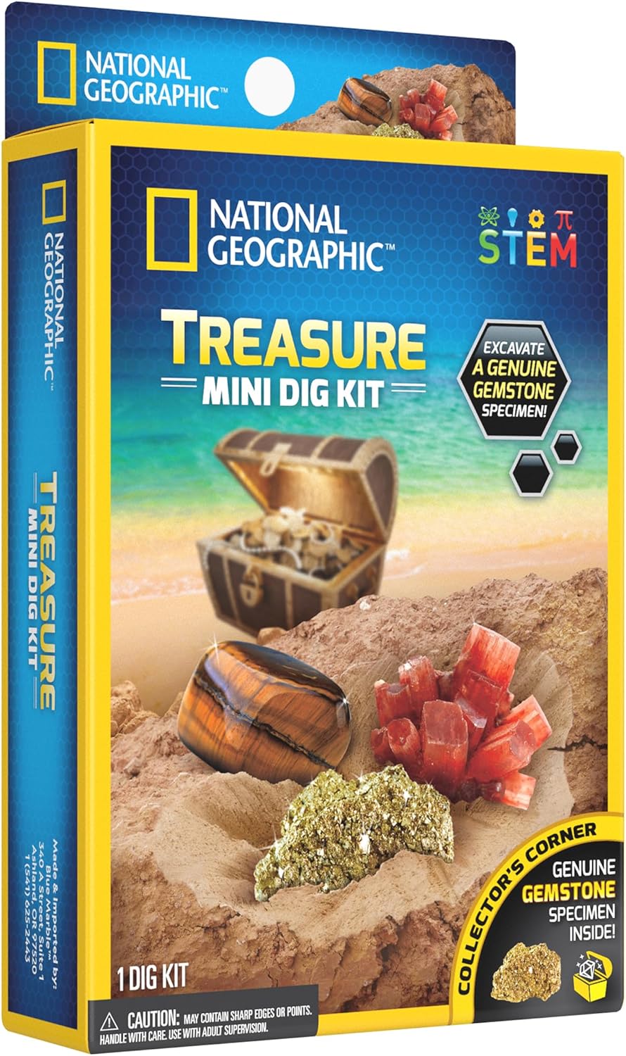 National Geographic Treasure Mini Dig Kit – BumbleToys