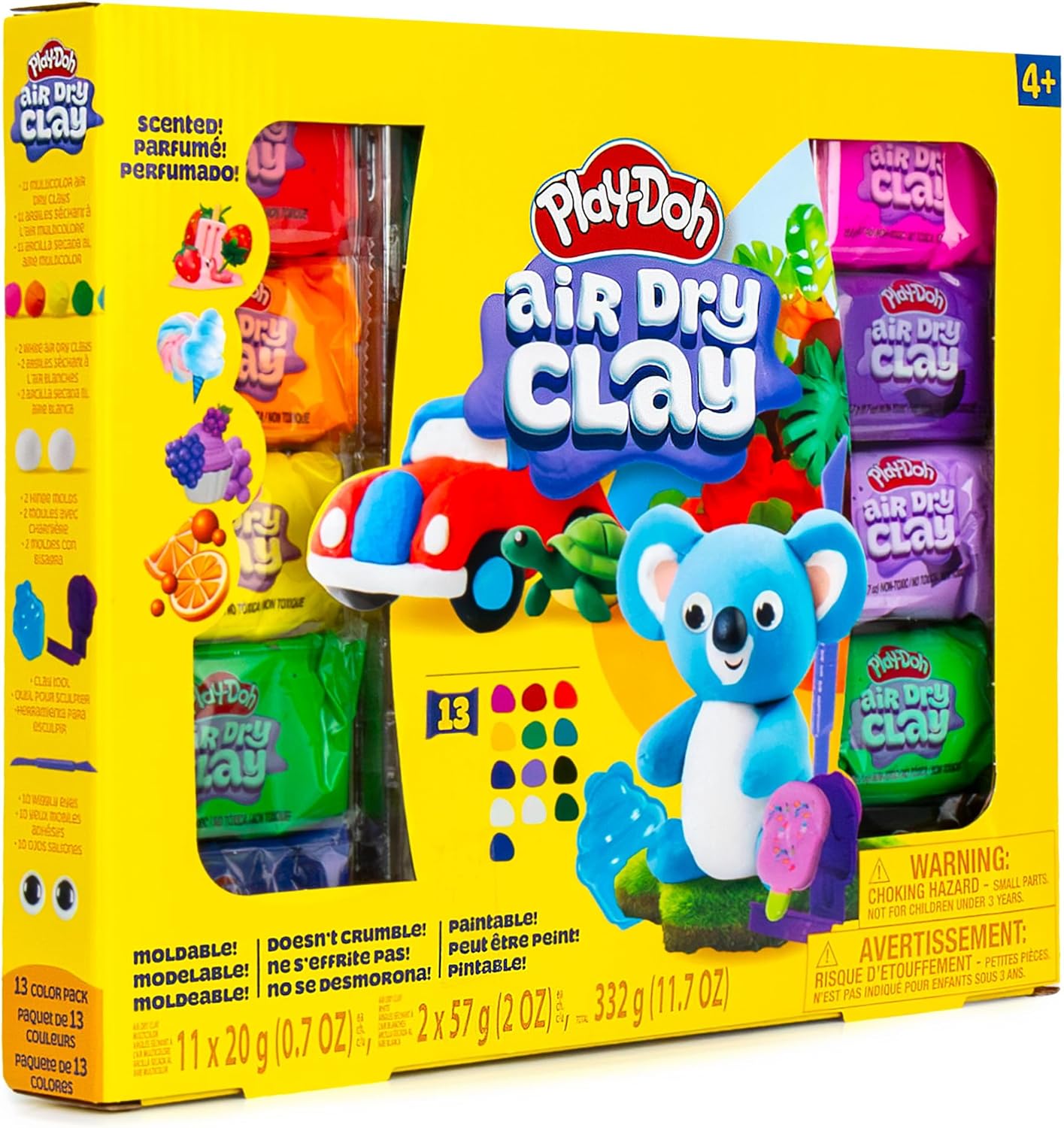 Hasbro Play Doh Air Dry Clay Scented 13 Variety Kit – BumbleToys