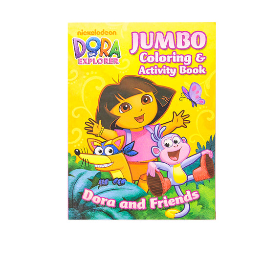 Nickelodeon Dora EXPLORER Jumbo Coloring & Activity Book 32 Pages ...