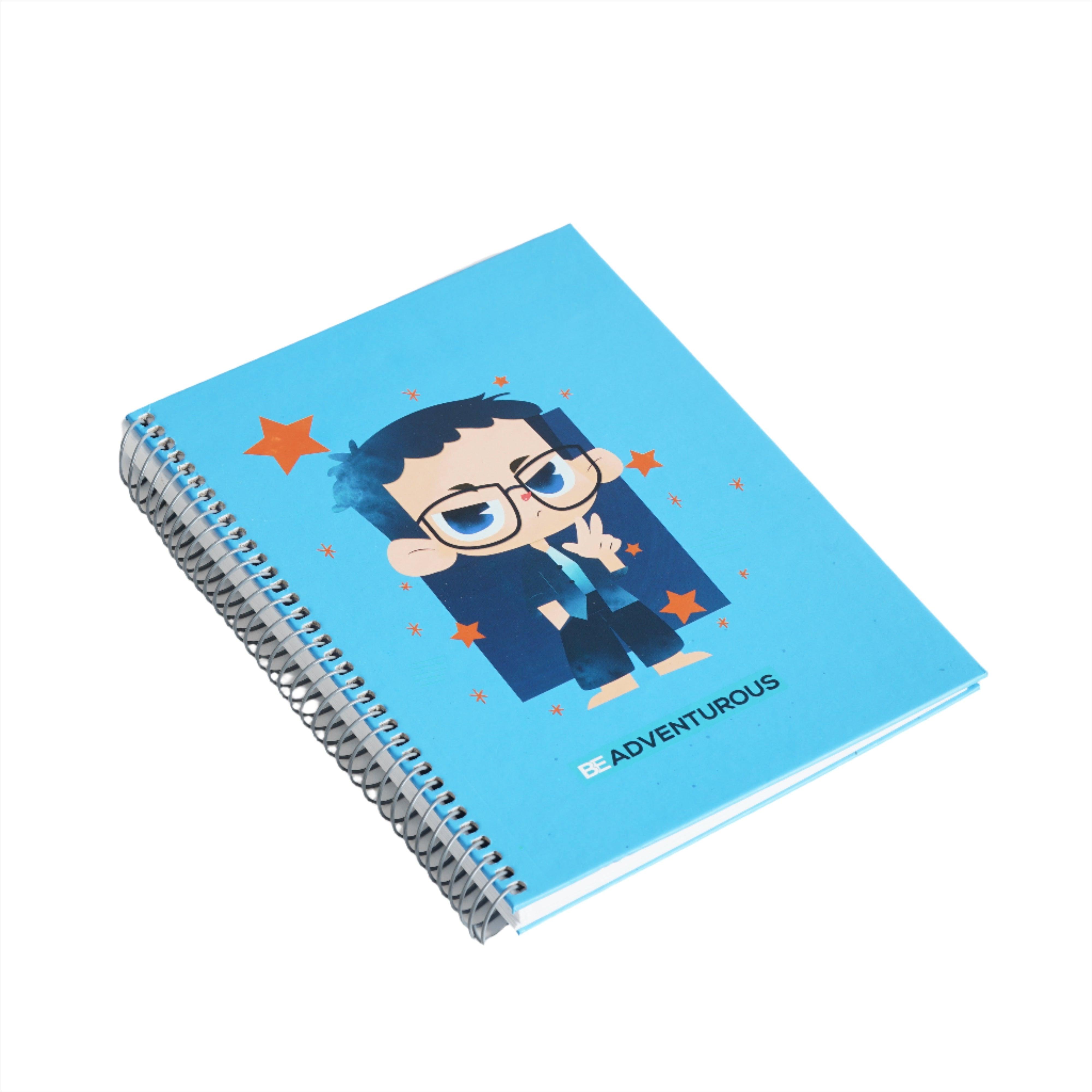 2BE Spiral Notebook A5 200 sheets - Be Adventurous – BumbleToys
