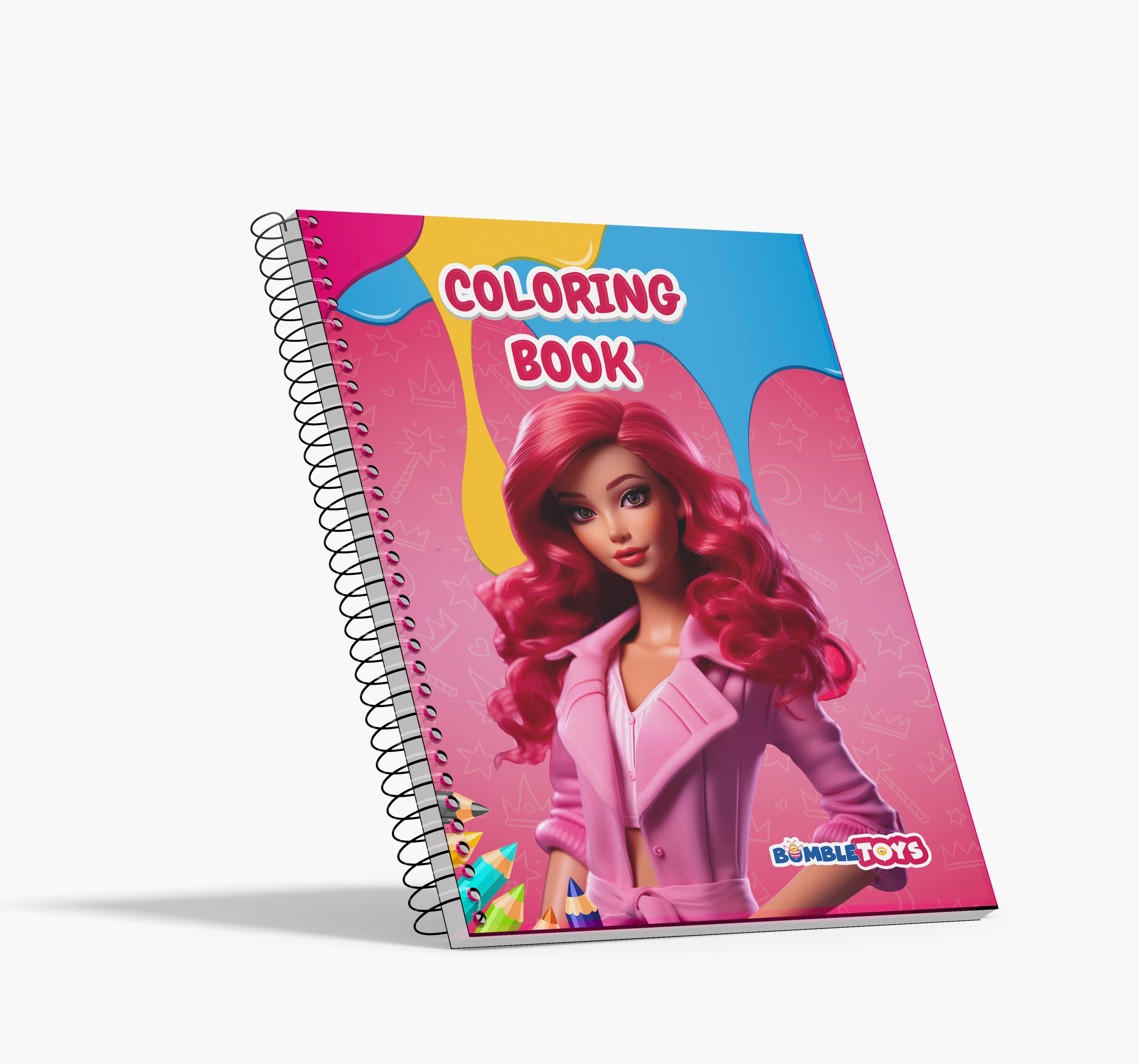 Barbie Coloring Book For Girls 34 Pages – BumbleToys
