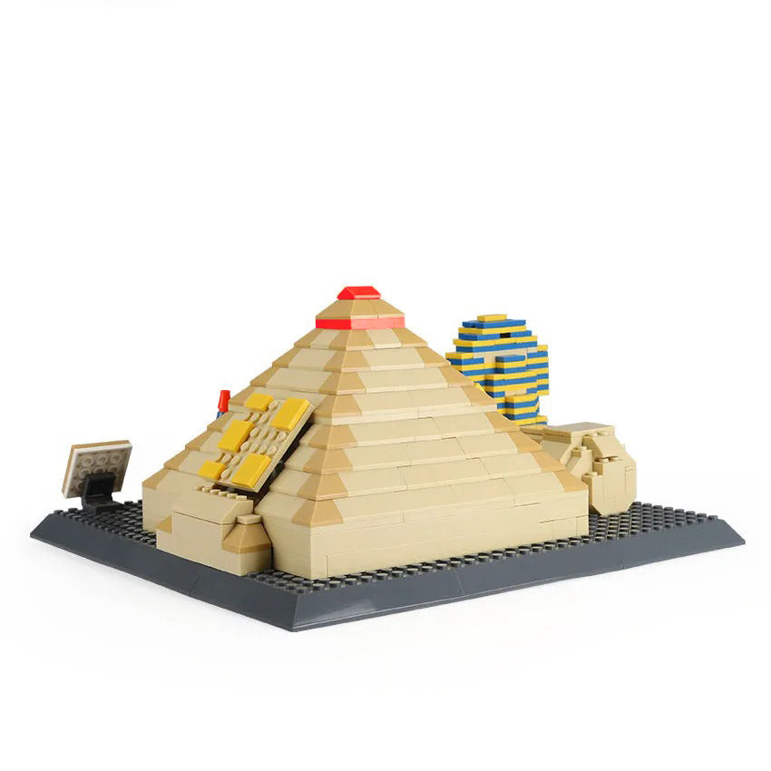 Building Blocks Egyptian Sphinx and Khufu Pyramid - 1274 PCS – BumbleToys