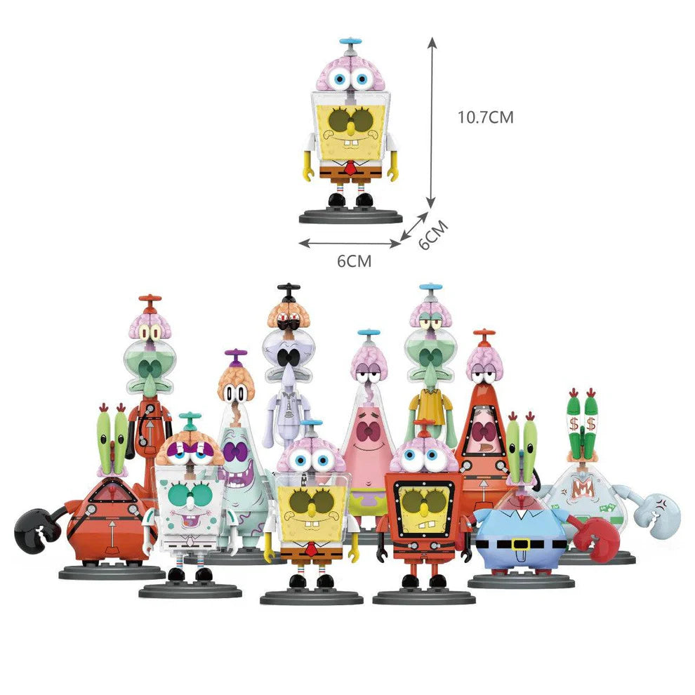 SpongeBob SquarePants Blind Box Spinning Brain Series Random Styles ...