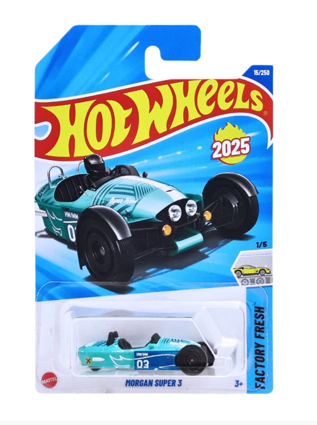 Hot Wheels FACTORY FRESH - MORGAN SUPER 3 – BumbleToys