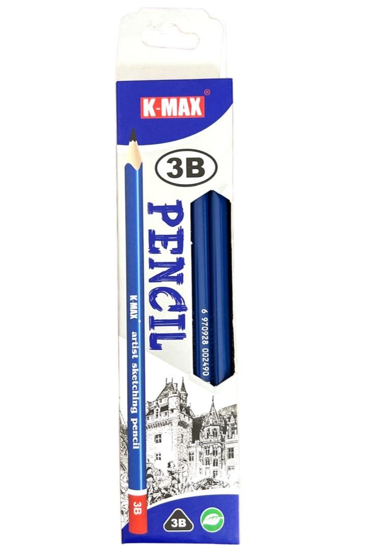 K-MAX artist sketching pencil (3B) - pack of 12 – BumbleToys