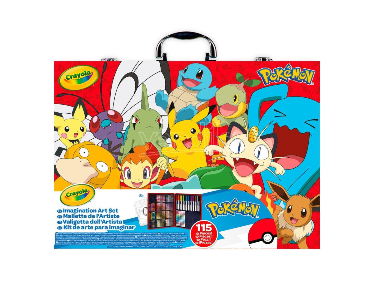 Crayola Pokemon Artist Crayola Folder – BumbleToys