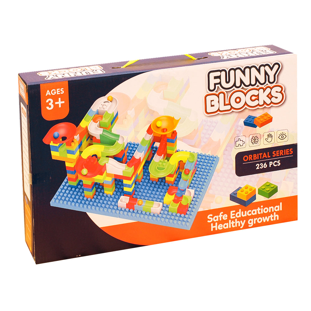 Funny Blocks Orbital Series – 236 PCS Educational Building Set – BumbleToys