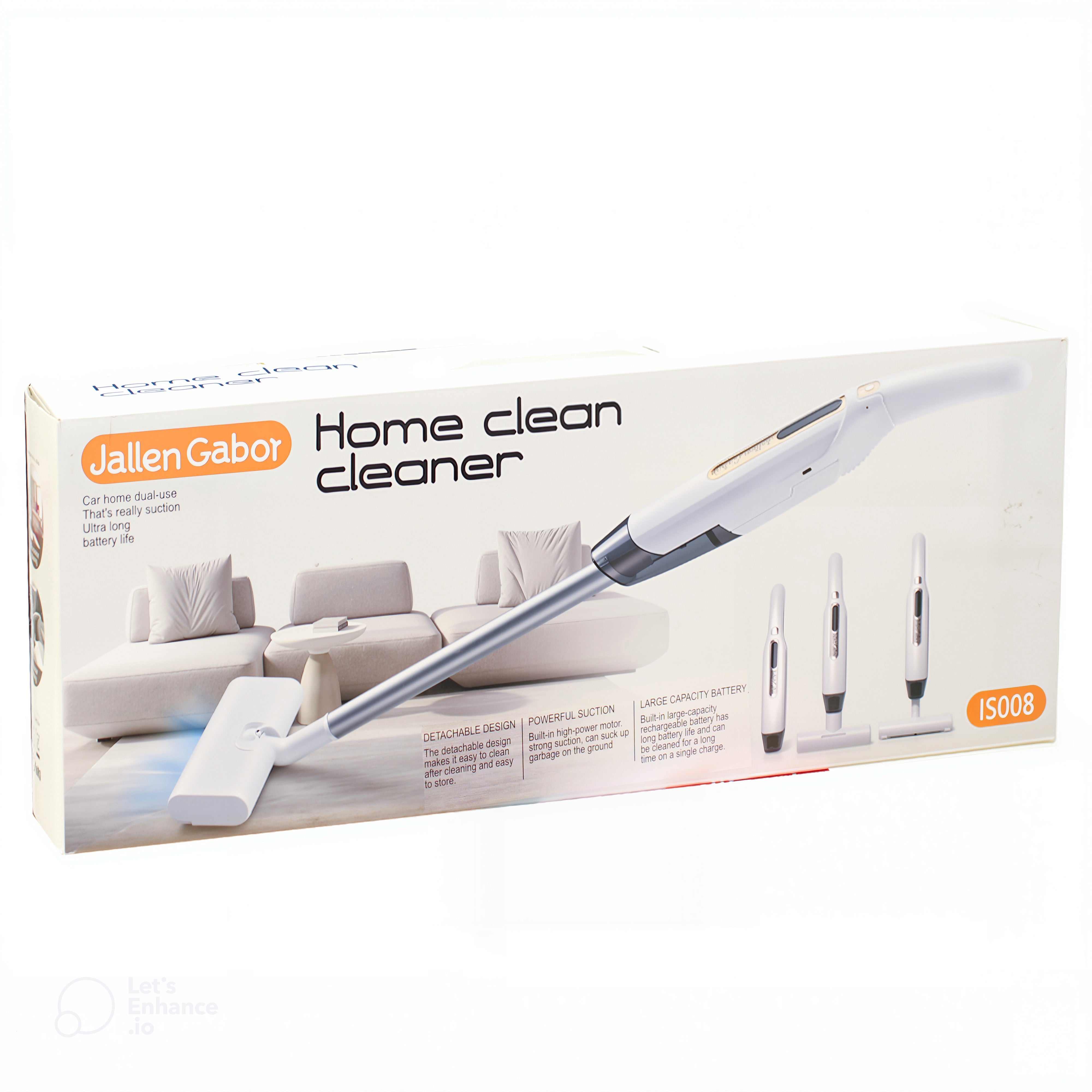 Jallen Gabor Home Clean Cleaner – Cordless Handheld & Stick Vacuum for ...