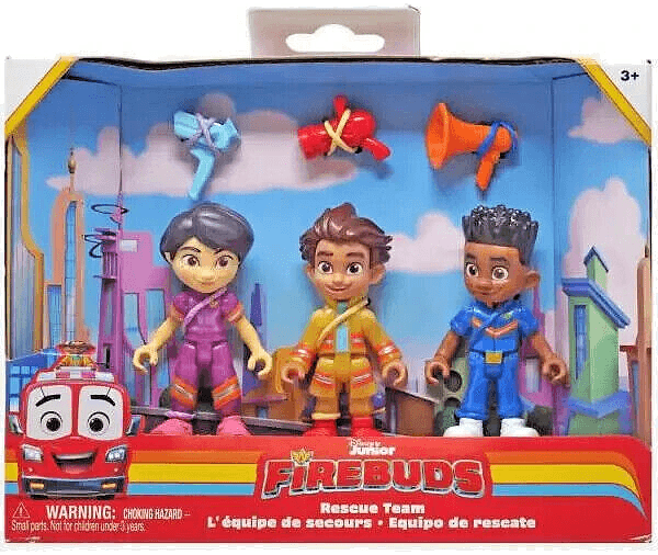 Disney Junior Firebuds Rescue Team Figure 3-Pack – BumbleToys