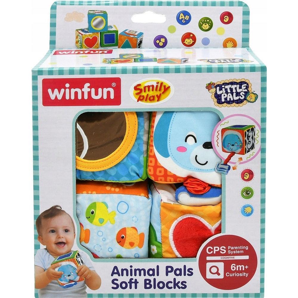 Winfun Animal Pals Soft Blocks – BumbleToys